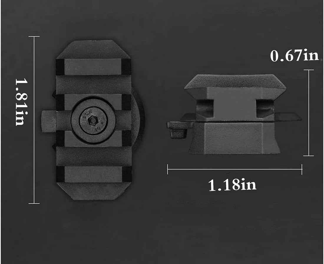 Rotating Picatinny Rail Mount for Tactical Helmets – Bifrost Gear