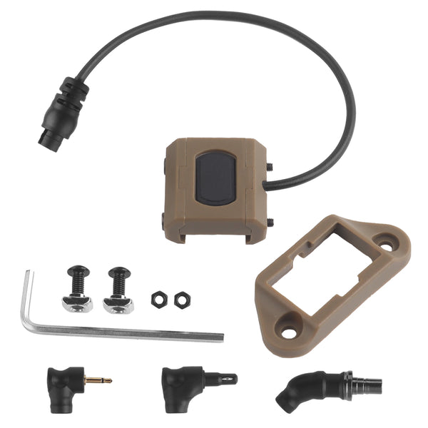 Multi-Plug Compact Remote Pressure Switch for Surefire, Crane/PEQ-15 ...