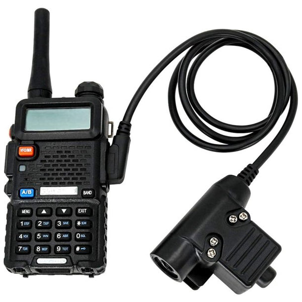 U94 PTT for Kenwood 2-Pin - Durable, NATO Wired Design – Bifrost Gear