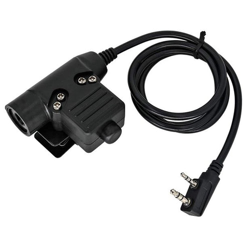 U94 PTT for Kenwood 2-Pin - Durable, NATO Wired Design – Bifrost Gear